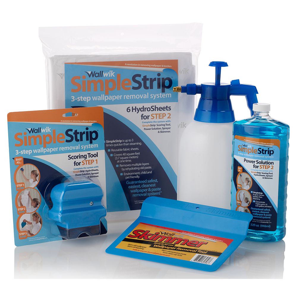 Small Wallpaper Removal Kit | Up to 1,000 Sq Ft | SimpleStrip – simple ...